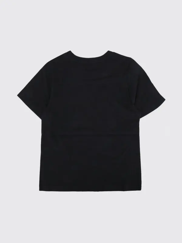 The North Face Crewneck Pure Cotton T-shirt With Contrast Logo Print - Black