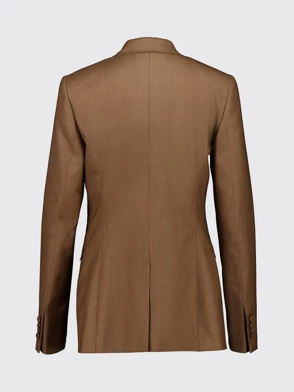Gabriela Hearst Double-breasted Virgin Wool And Silk Blazer With Classic Lapels