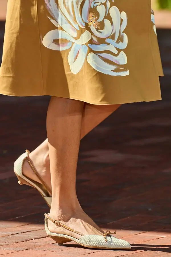 Ulla Johnson Bow Kitten Heel Slingback