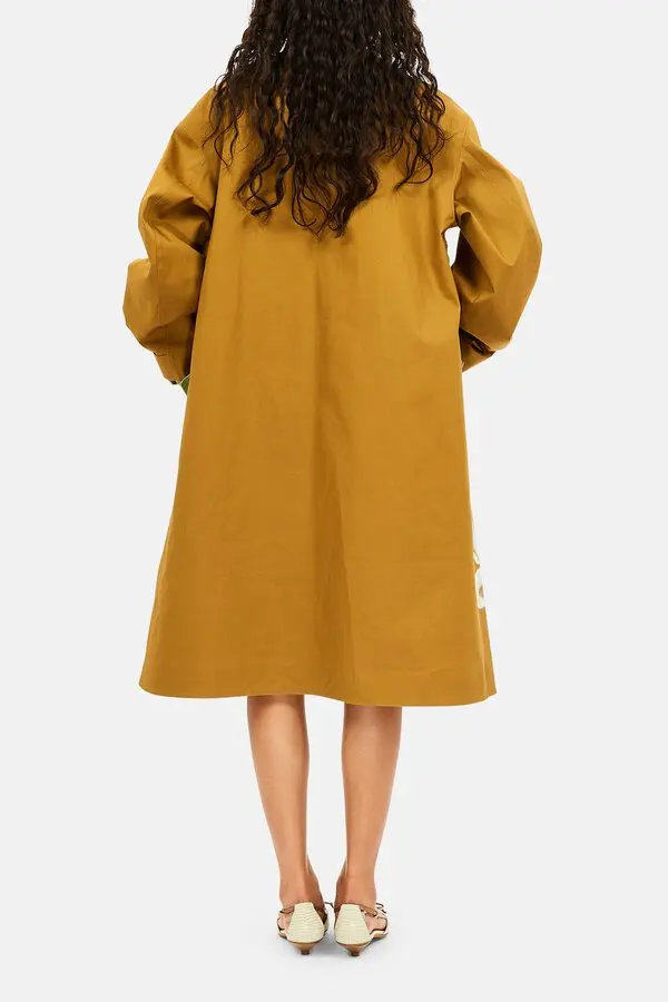 Ulla Johnson Canogan Hand Painted Trench Coat