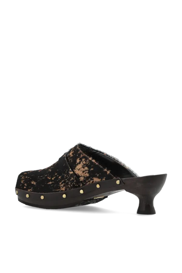 DR. SCHOLL'S SHOES Pescura Clarie Clog Heeled Mules