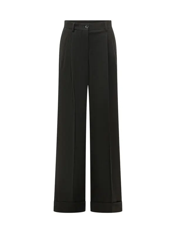 Dolce & Gabbana Tailored Trousers In Stretch Wool Blend