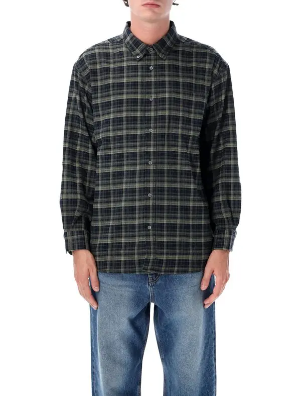 DUNST Plaid Button-up Shirt
