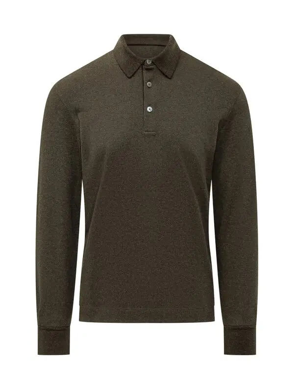 Zegna Pure Cotton Polo Shirt