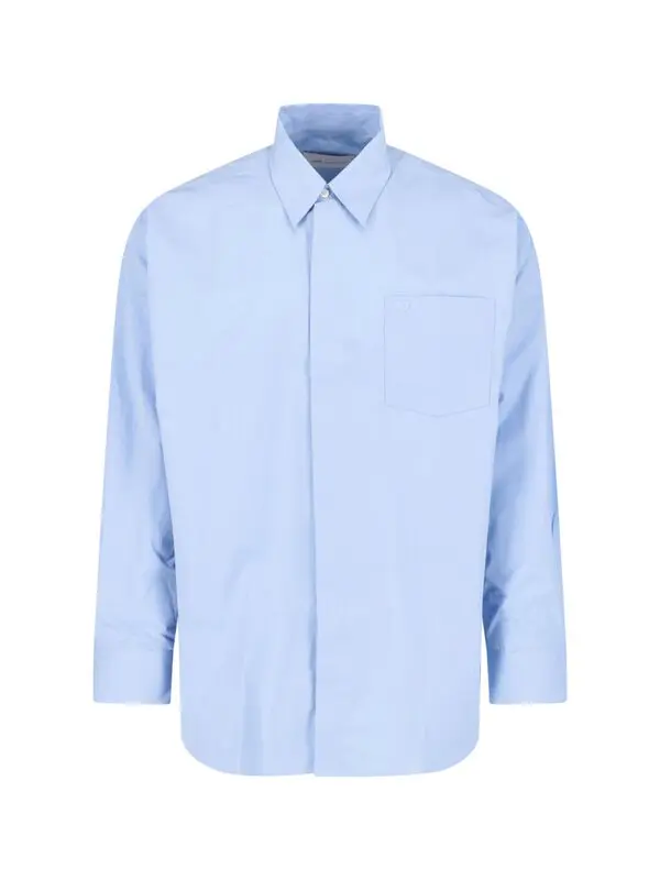 AMI Paris Cotton Button-up Shirt