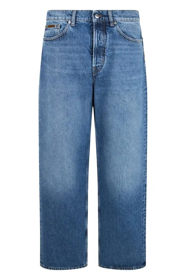 Moncler Straight Fit Jeans For