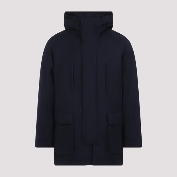 Giorgio Armani Wool Double-breasted Caban Jacket