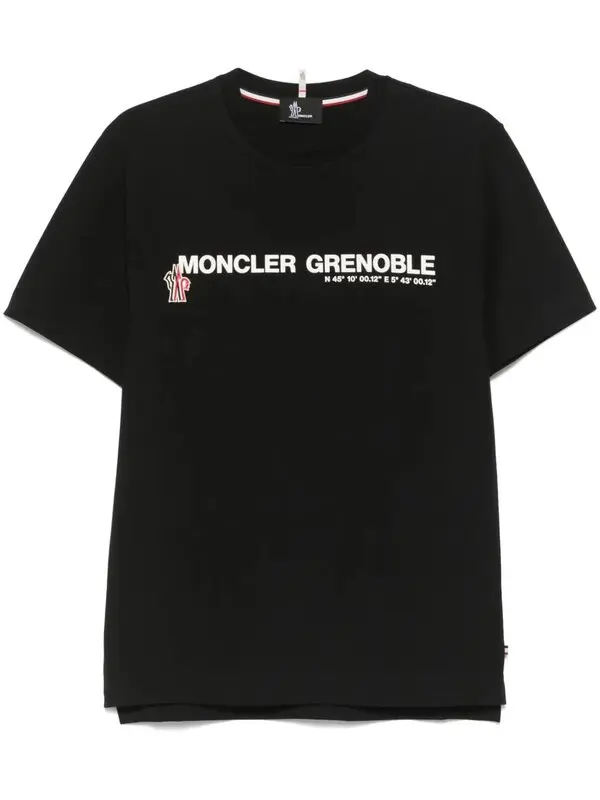 Moncler Crew Neck T-shirt With Grenoble Print