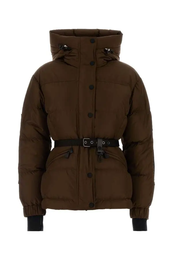 Moncler Salastrains Quilted Down Jacket - Brown