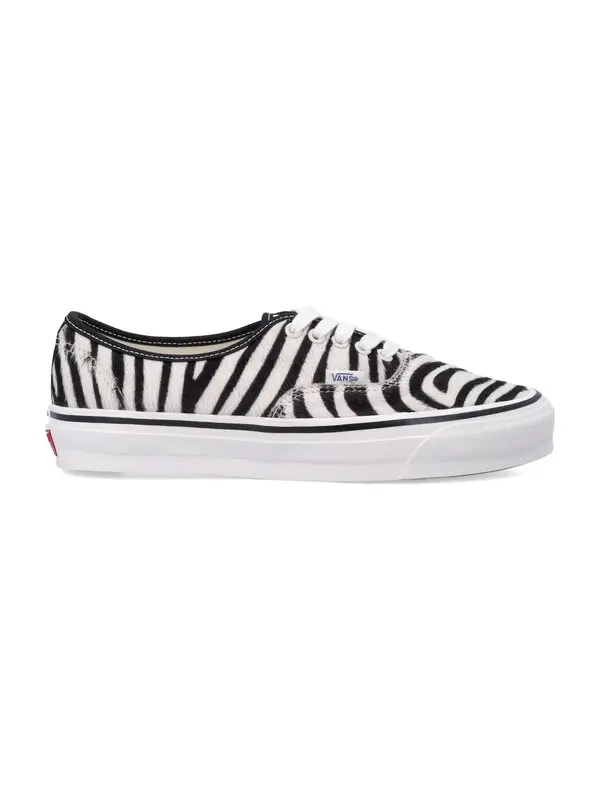 VANS Zebra Print Platform Low-top Sneakers - Marshmallow