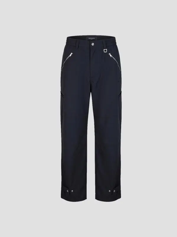 WOOYOUNGMI Nylon-polyester Cotton Pants - Black