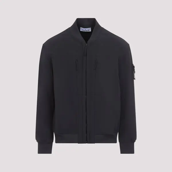 Stone Island Bomber Jacket - Black