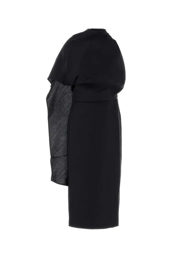 RÓHE Midnight Gabardine Mini Dress