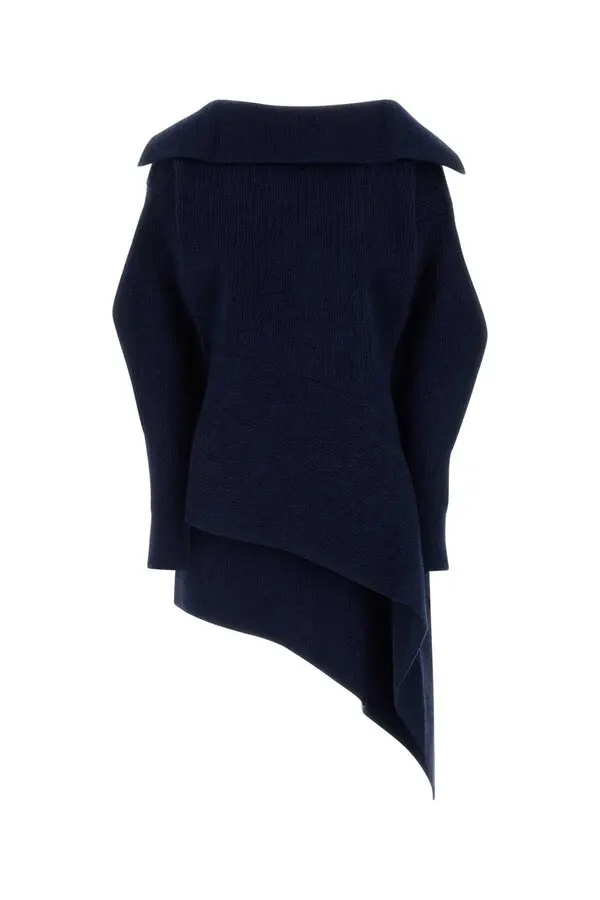Givenchy Dark Stretch Wool Blend Mini Dress