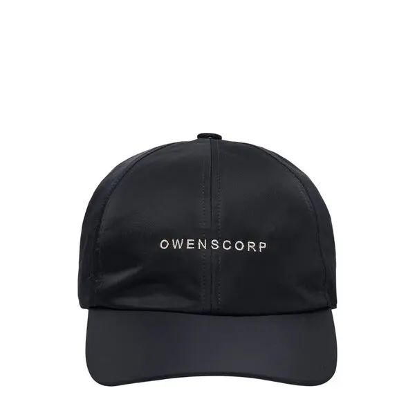 Rick Owens Owenscorp Logo Baseball Cap - Nero