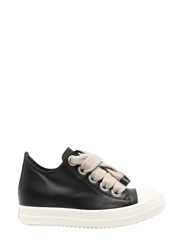 Rick Owens Platform Lace-up Sneakers - Black