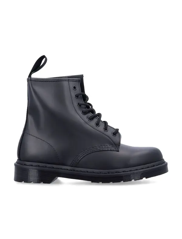 Dr. Martens 1460 8-eye Mono Smooth Leather Mini Boots - Nero