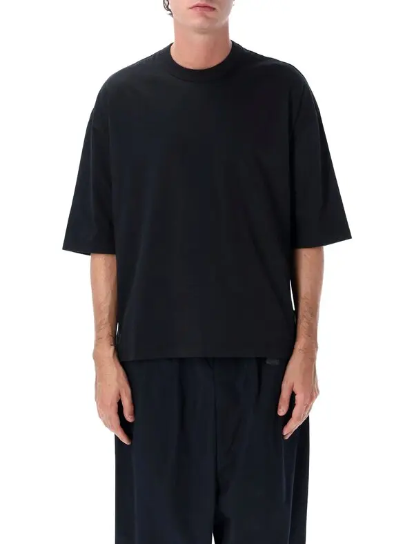 Comme Des Garçons Oversized Cotton T-shirt - Nero