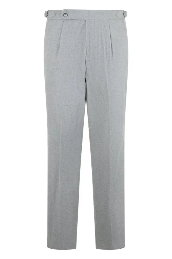 BOSS Pants With Adjustable Waist-elegant Cotton Trousers For