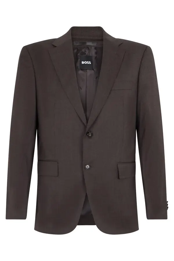 BOSS Modern Fit Single-breasted Two-button Blazer