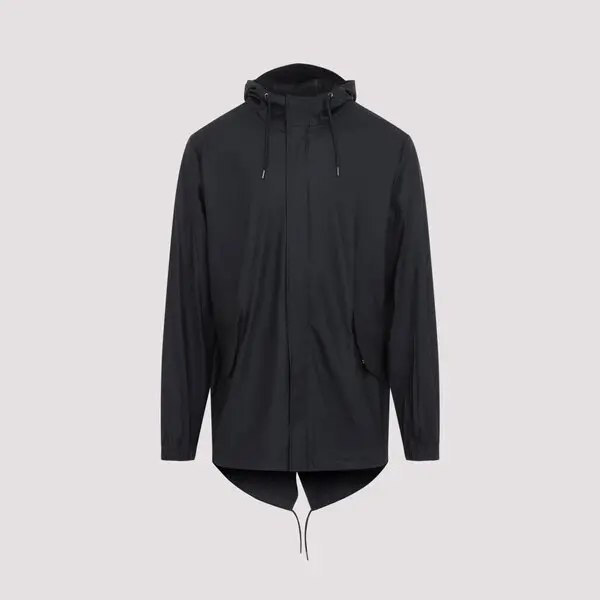 Rains Fishtail Jacket - Black