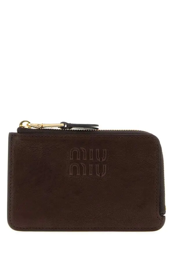 Miu Miu Leather Mini Card Holder