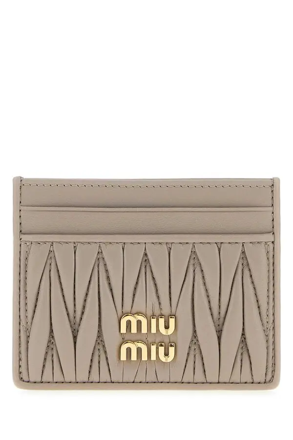 Miu Miu Mini Leather Card Holder