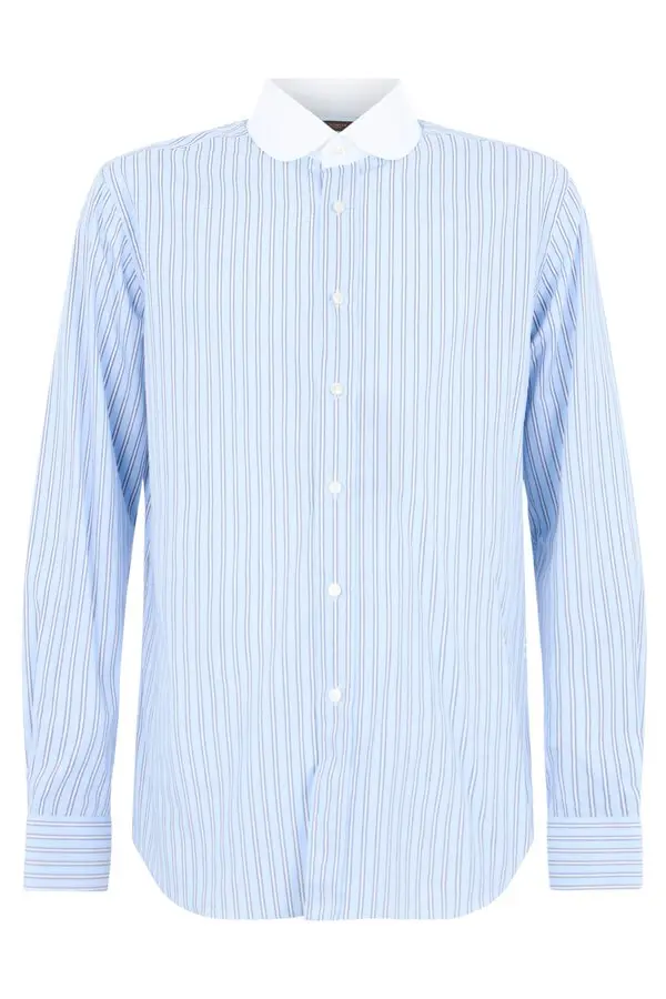 SLOWEAR Striped Long-sleeve Shirt