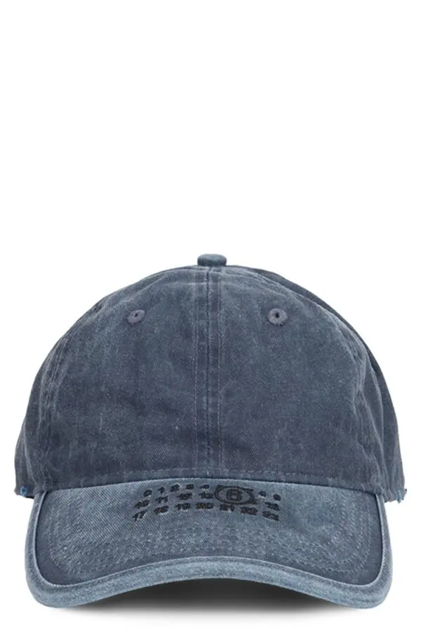 MAISON MARGIELA Cotton Hat With Curved Visor