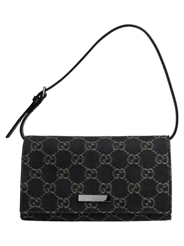 Gucci Mini Wallet-on-chain Bag 11.5 Cm X 23 Cm X 8 Cm With Detachable Strap