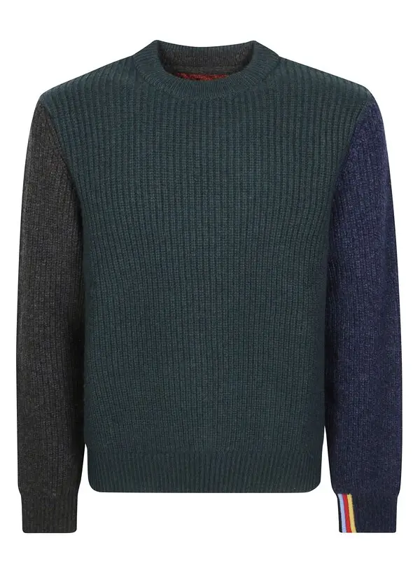 PAUL SMITH LOVES BARBOUR Cable Knit Jumper