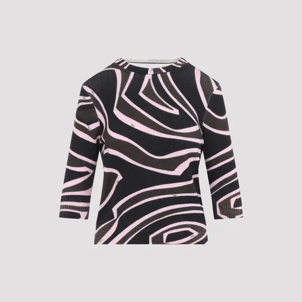 Emilio Pucci Long-sleeve Knit Top