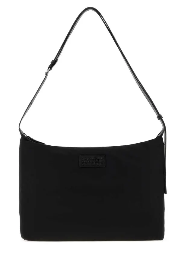 MAISON MARGIELA Canvas Shopping Handbag With Adjustable Shoulder Strap
