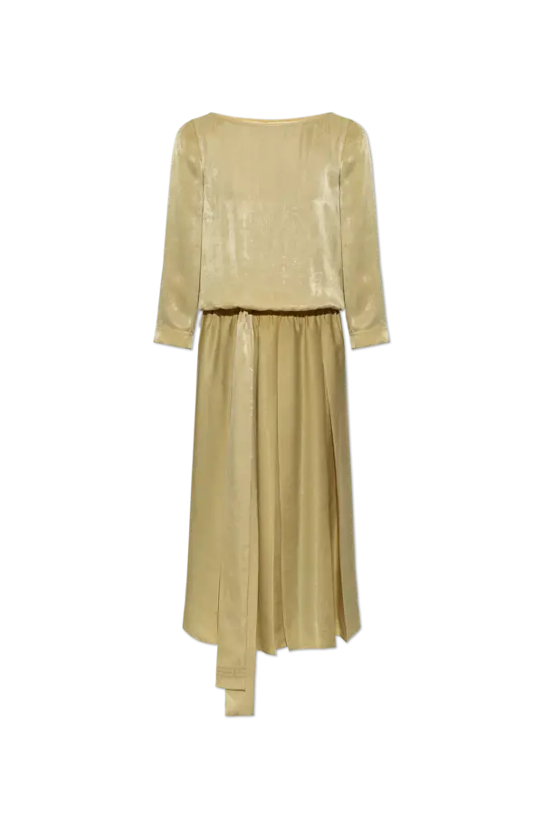 MAISON MARGIELA Dress With Scarf - Yellow