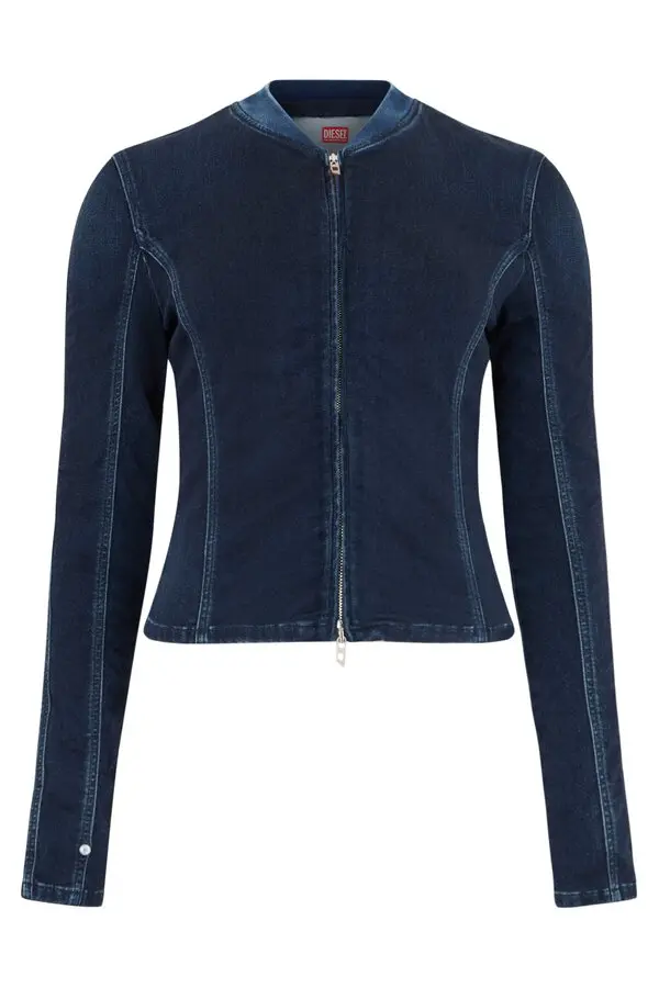 DIESEL® Jacket With Front Zip For