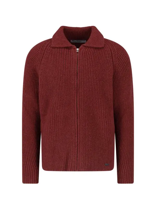 MASSIMO OSTI STUDIO Wool Blend Sweater - Red