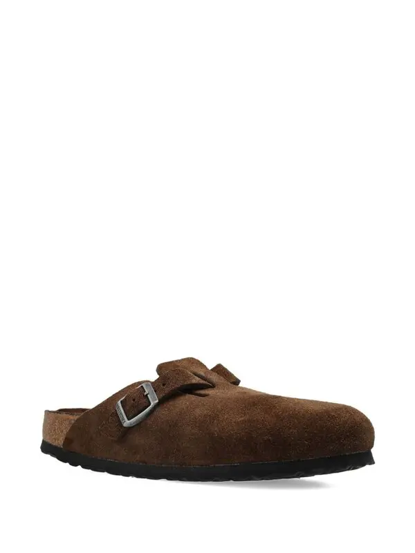 BIRKENSTOCK Boston Slippers - Brown