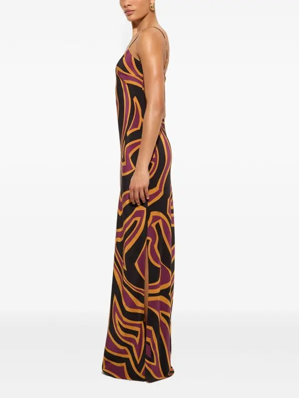 Emilio Pucci Silk Long Dress - Red