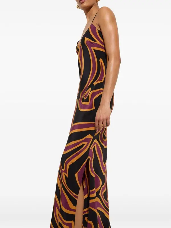 Emilio Pucci Silk Long Dress - Red