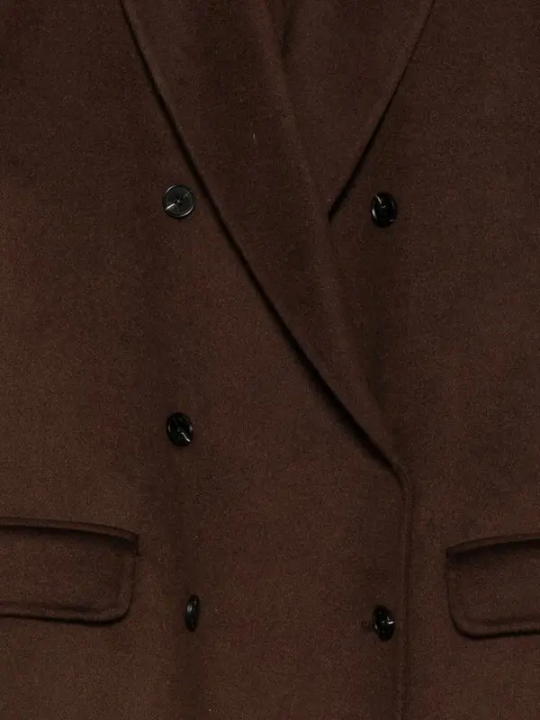 PALTO' Arianna Wool Double-breasted Coat