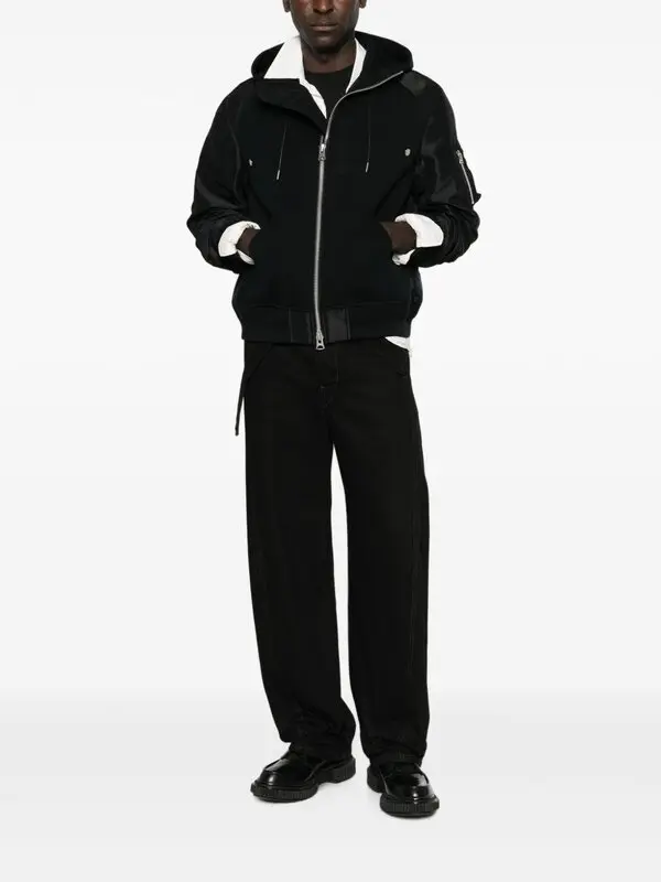 Sacai Zipped Sweatshirt