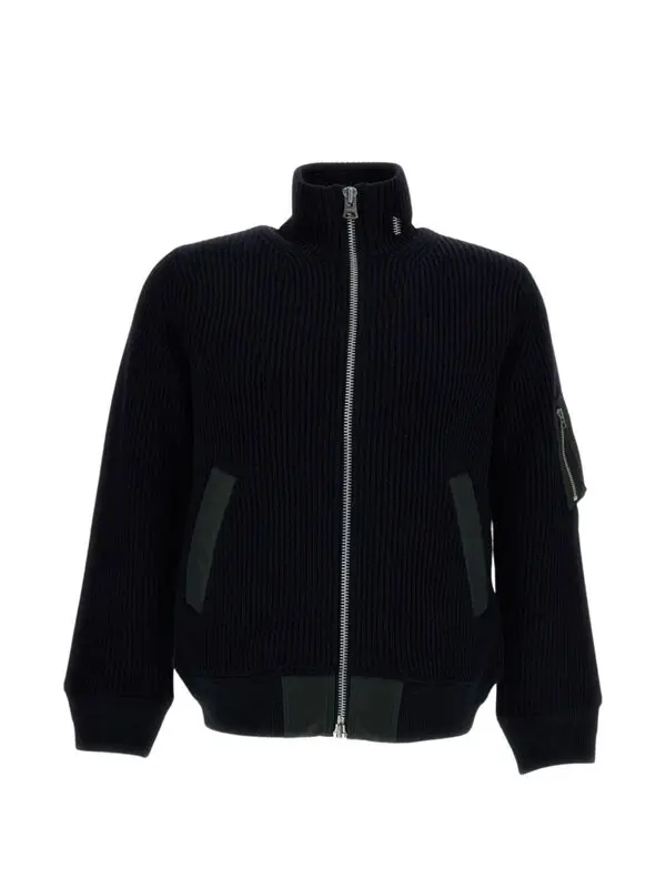 Sacai Wool Blouson Jacket