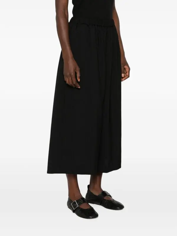 Comme Des Garçons Wool Wide-leg Trousers