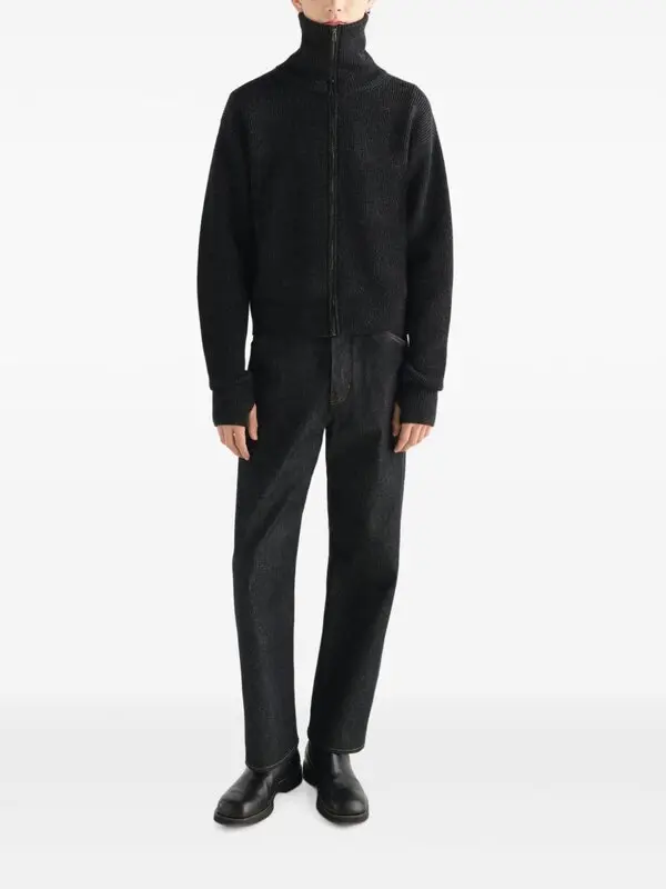 LEMAIRE Wool Zipped Cardigan