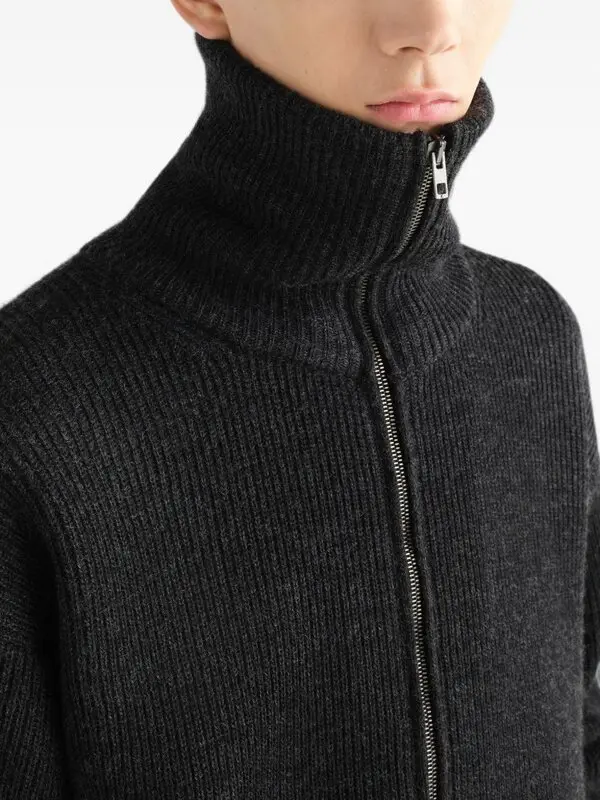LEMAIRE Wool Zipped Cardigan