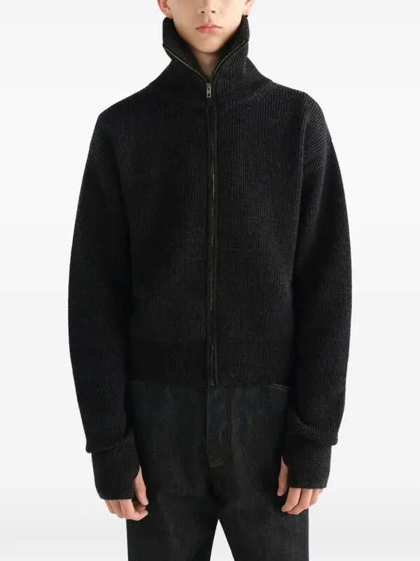 LEMAIRE Wool Zipped Cardigan