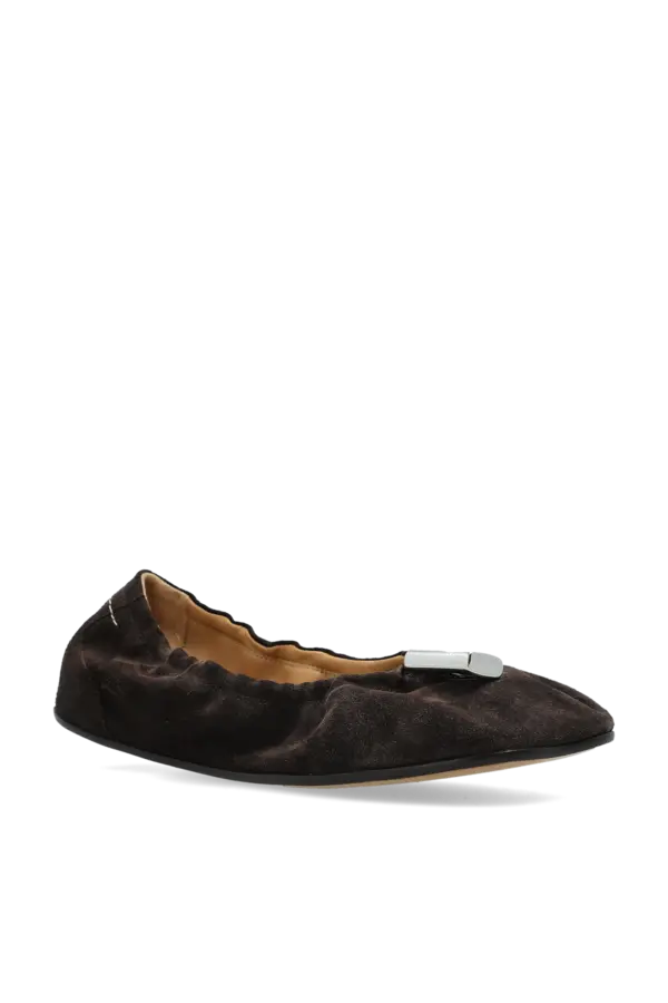 MAISON MARGIELA Suede Ballet Flats