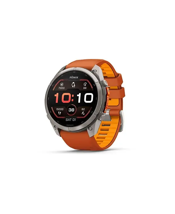 GARMIN Fenix 9 Pro Ultimate Outdoor Gps Smartwatch Titanium 51mm - Orange --