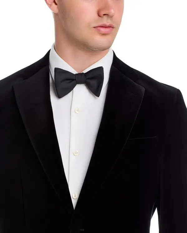 BOSS Hutson Cotton Slim Fit Sport Coat - Black