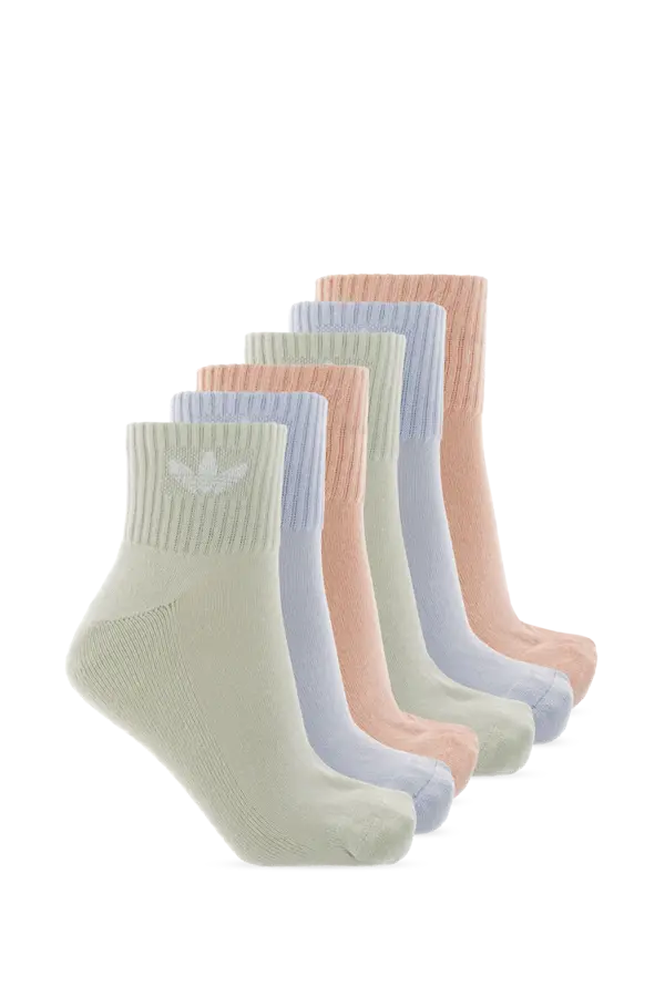 ADIDAS ORIGINALS Six-pack Of Socks - Multicolour